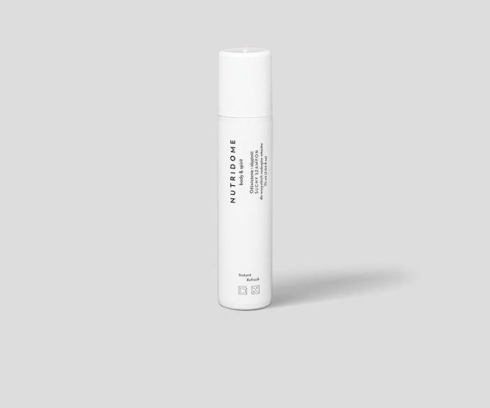 Nutridome dry shampoo for all hair types restoring freshness and adding ...