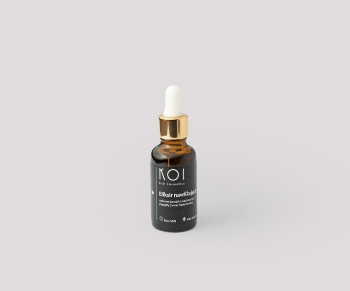 Elixir facial hidratante Koi con ácido hialurónico ideal como base para ...