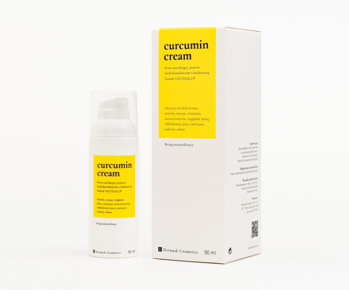 Cremă hidratantă împotriva imperfecțiunilor cu curcumină Curcumin Cream ...